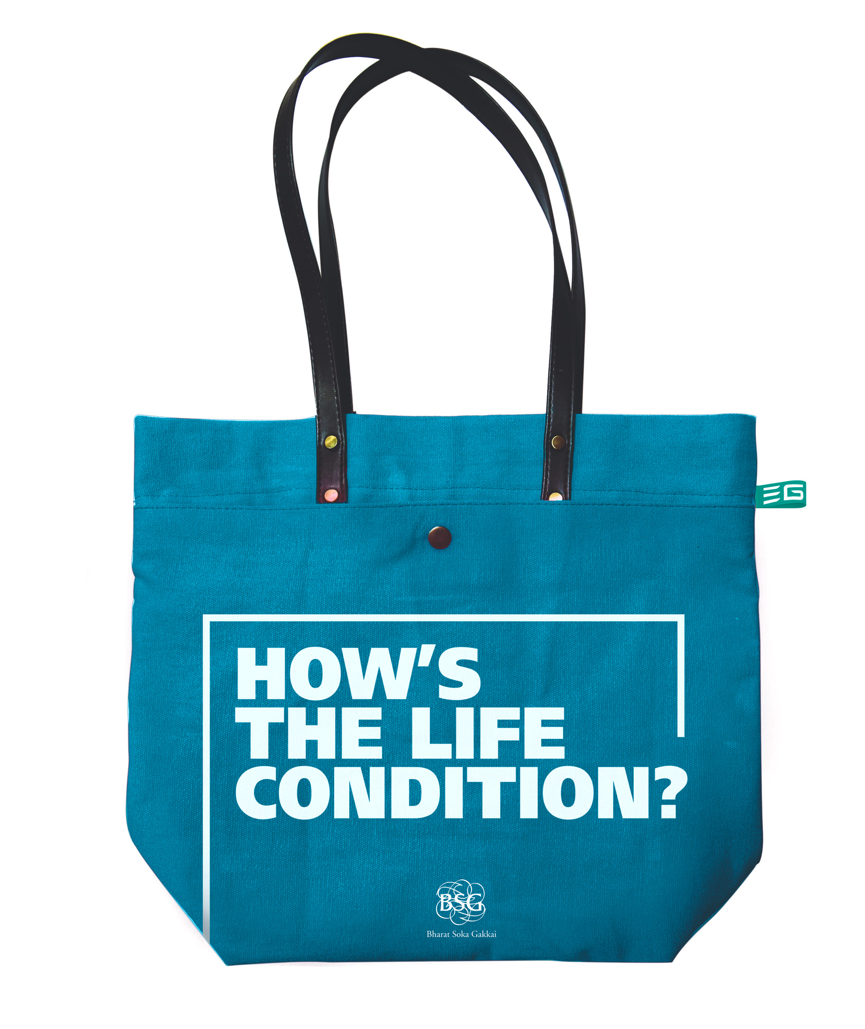 EG tote bag Blue - High